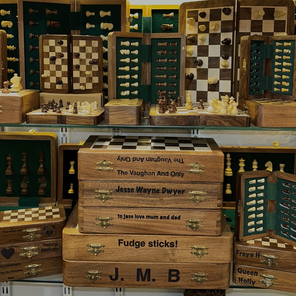 Custom Chess Set - Etsy