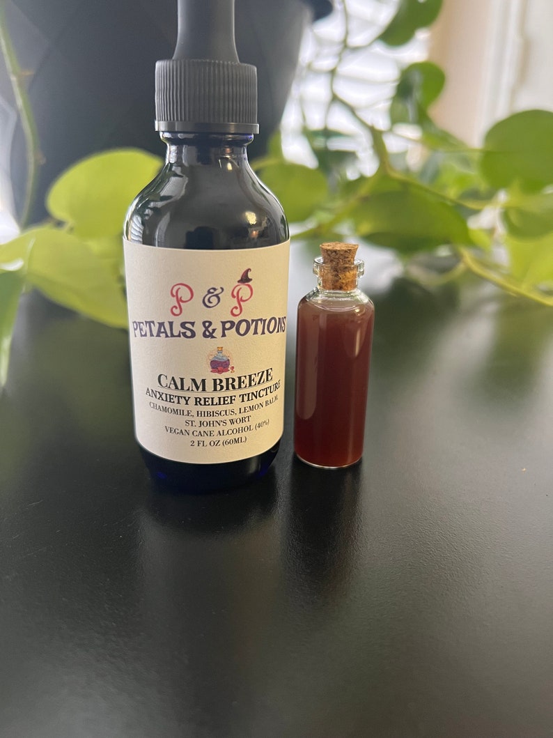 Calm Breeze Herbal Tincture - Etsy
