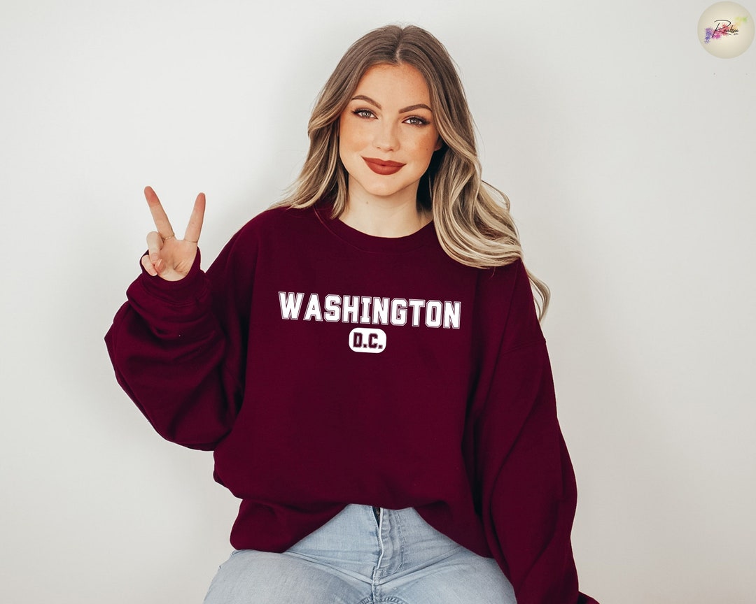 Washington DC Sweatshirt: Unisex Vacation Crewneck, US Capital Gift - Etsy