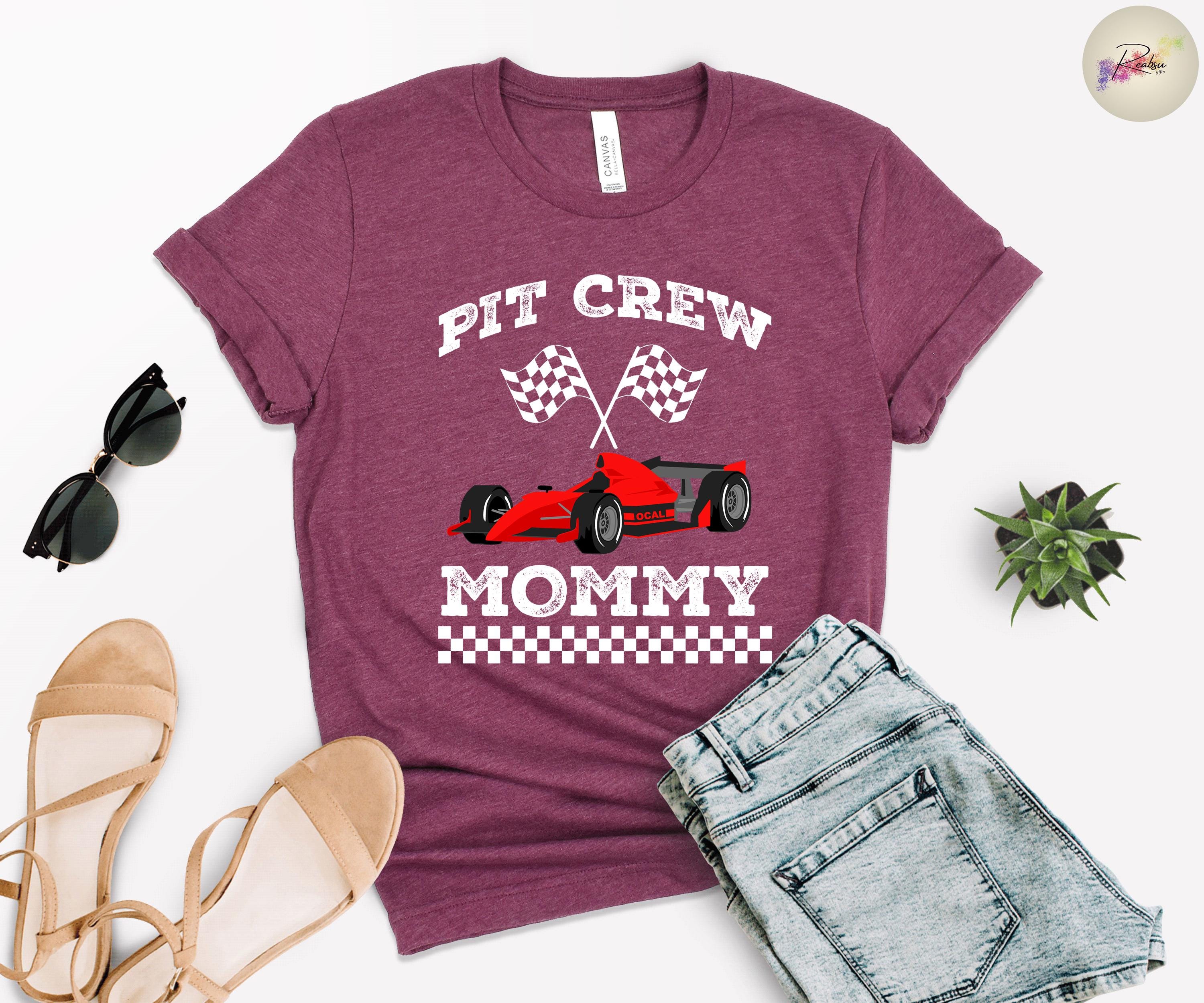 Personalized Fast One Pit Crew T-shirt, Race Car Shirt, Matching Family ...