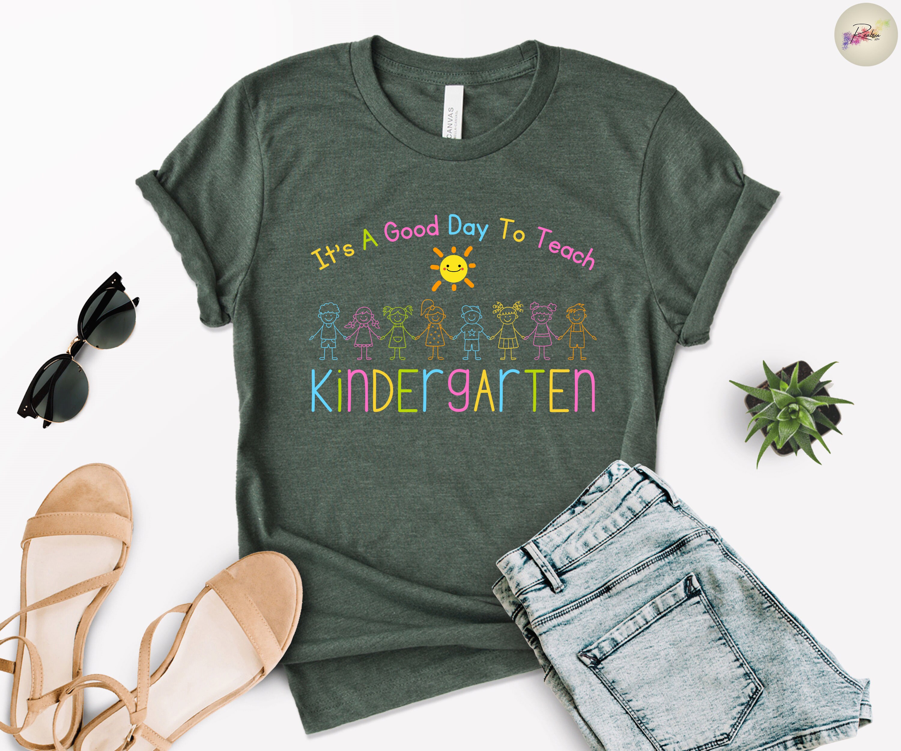 Kindergarten Teacher T-shirt, Its a Good Day to Teach Shirt, Back to ...