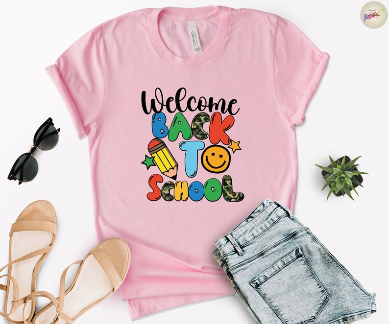 Welcome Back to School T-shirt: Teacher Student Gift - Etsy
