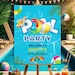 Editable Pool Party Welcome Sign Tropical Splish Splash Custom Sign ...