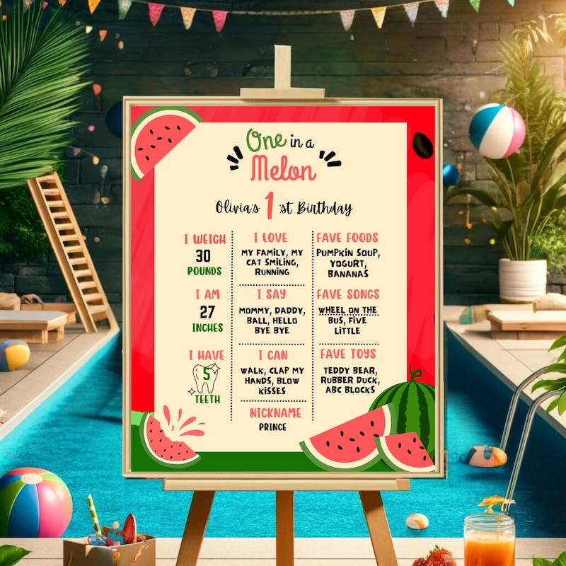 Watermelon Poster - Etsy
