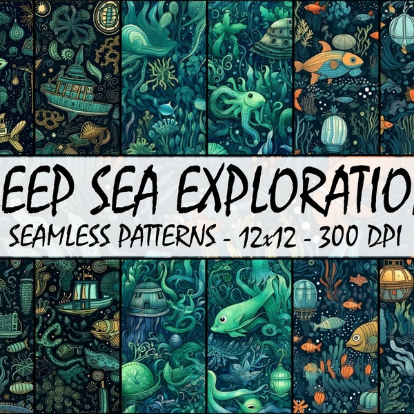 Deep Sea Art - Etsy