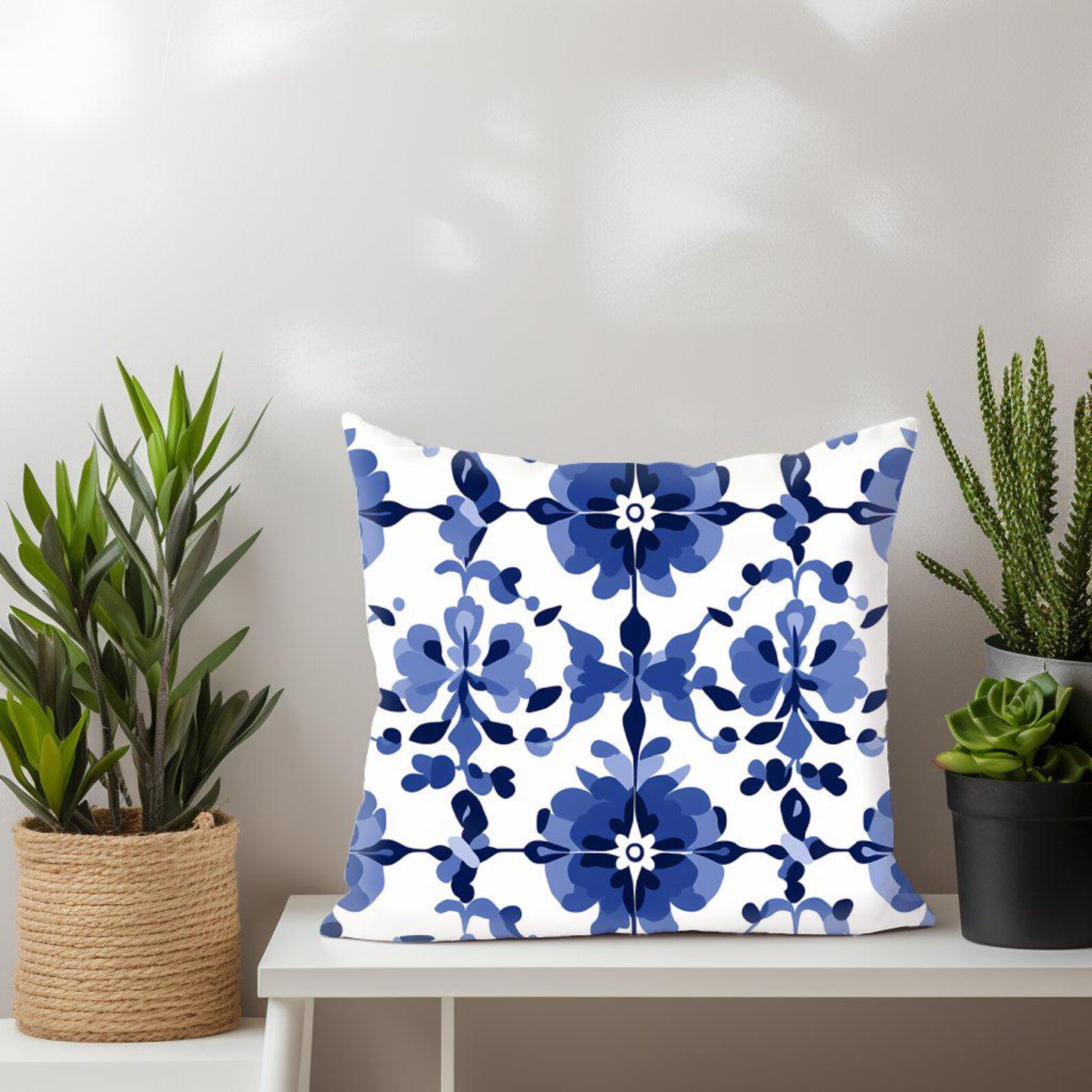 Portugal Blue Themed Patterns | Digital Paper Scrapbook Patterns ...
