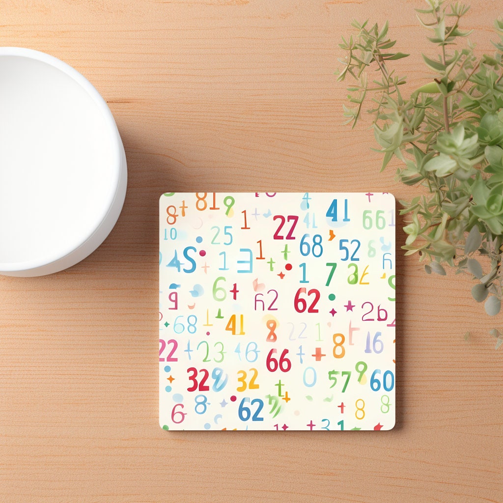 10 Seamless Maths & Numeracy Patterns | Digital Paper Scrapbook ...