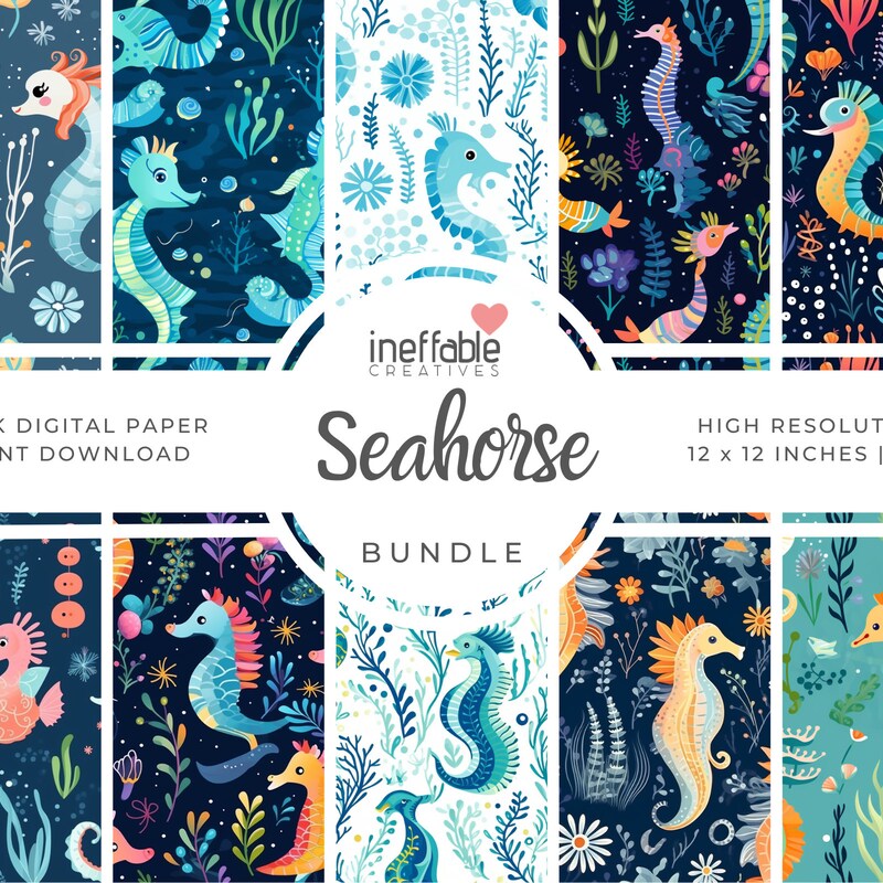 Seahorse Patterns - Etsy