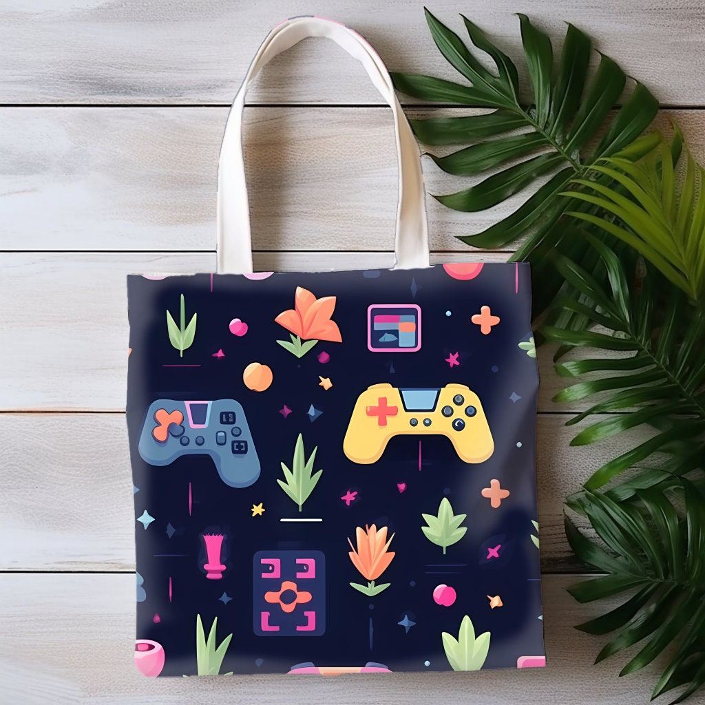 10 Seamless Gaming Inspired Patterns Digital Paper Scrapbook Patterns ...