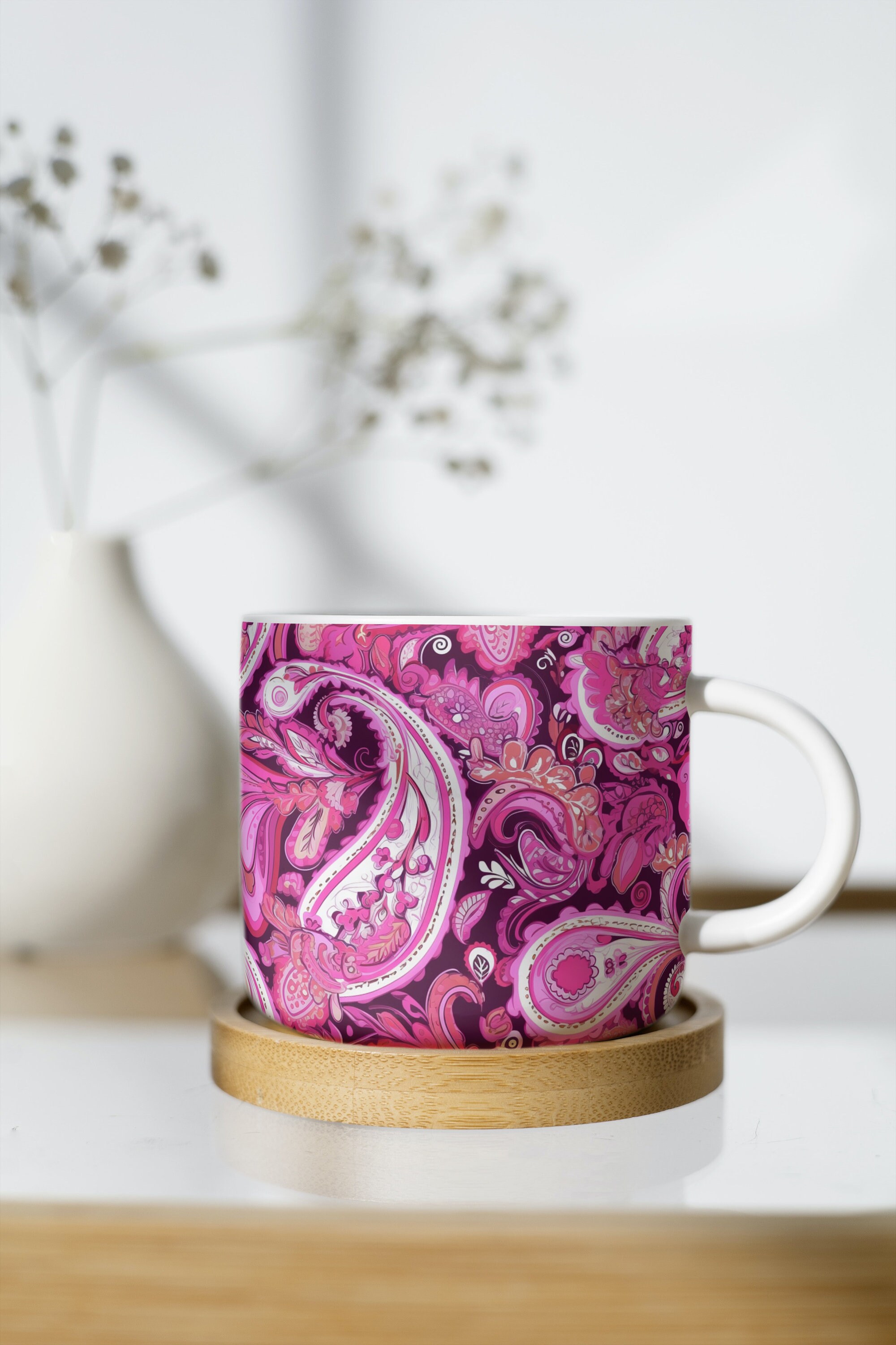 10 Seamless Pretty Paisley Pattern | Themed Patterns | Digital Paper ...