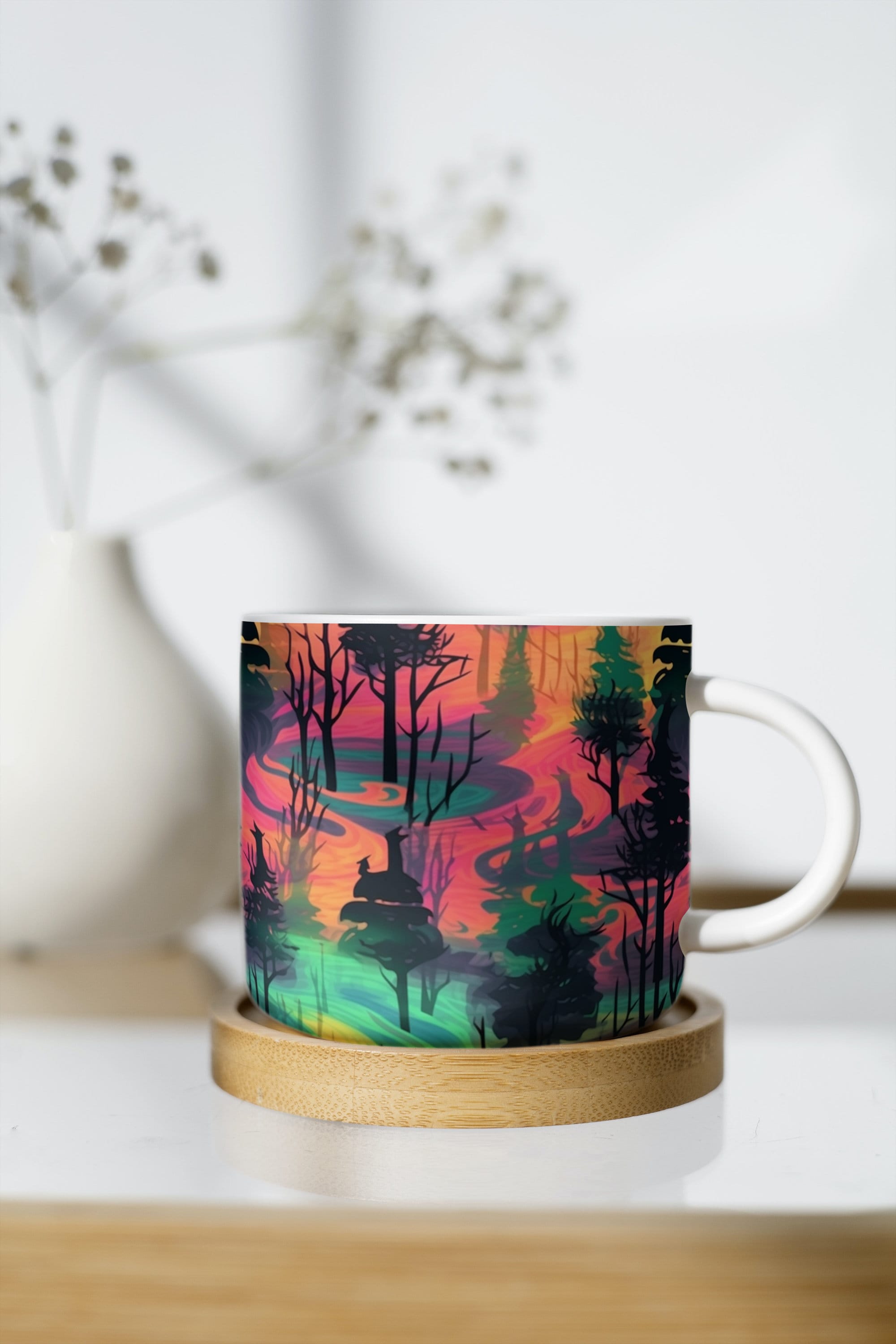 10 Seamless Mystical Forest Patterns | Themed Patterns | Digital Paper ...