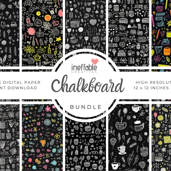 Chalkboard Paper - Etsy