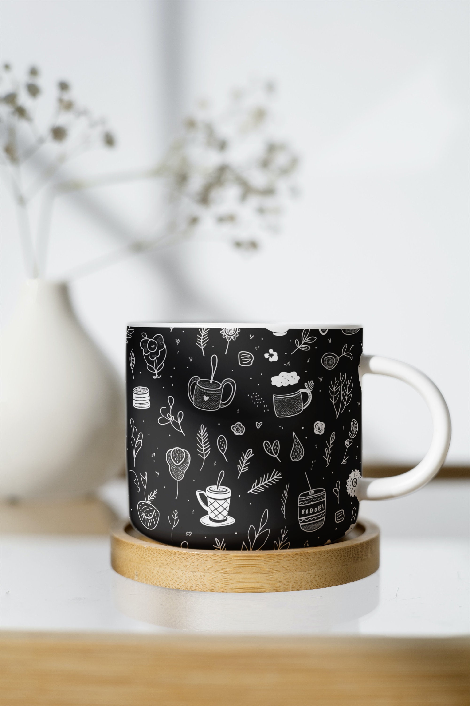 10 Seamless Chalkboard Themed Patterns | Digital Paper, Scrapbook ...