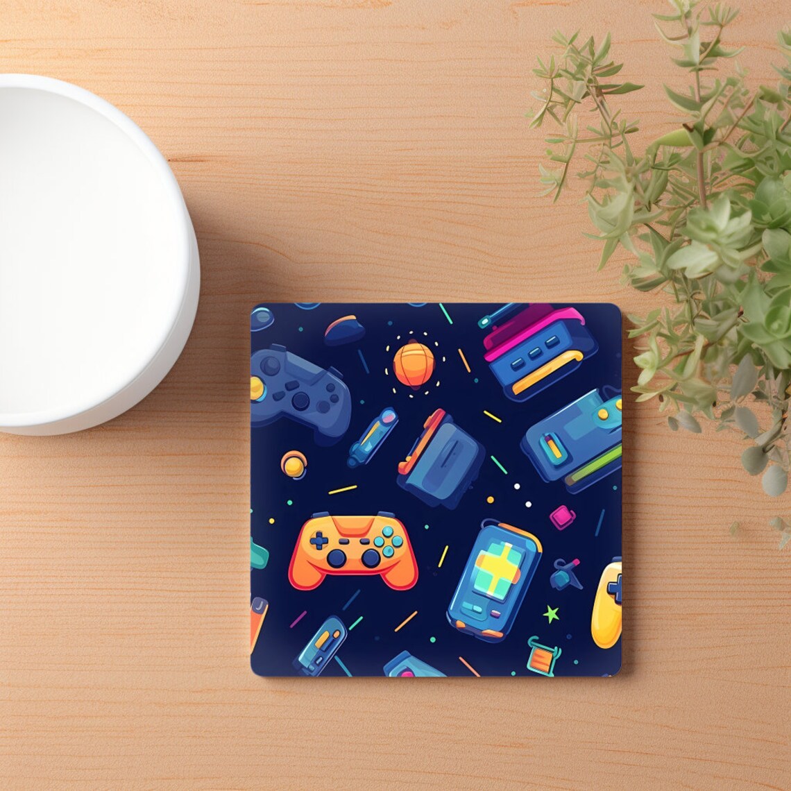 10 Seamless Gaming Inspired Patterns Digital Paper Scrapbook Patterns ...