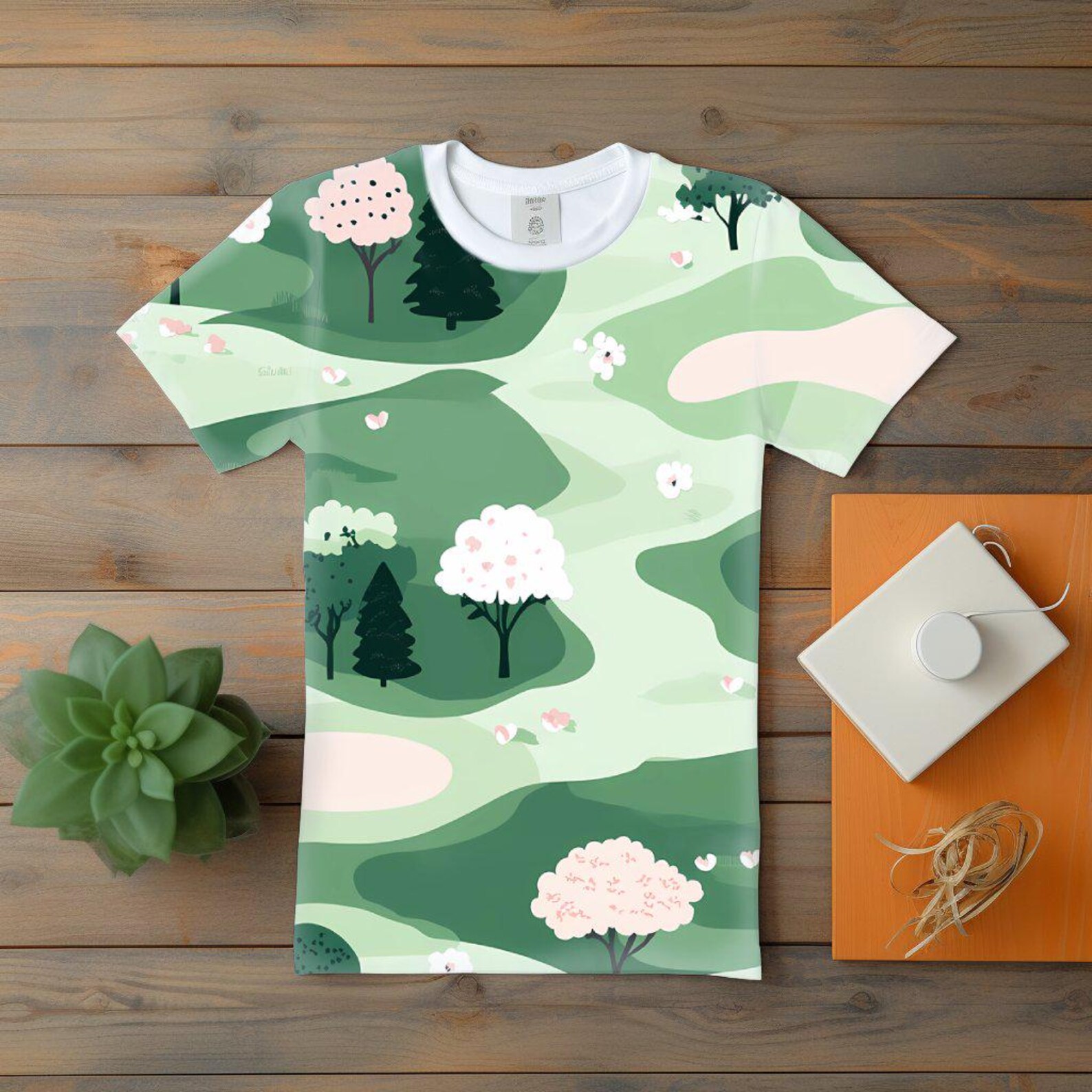 Golf Course Pattern Paper: Seamless Scrapbook Backgrounds (digital ...