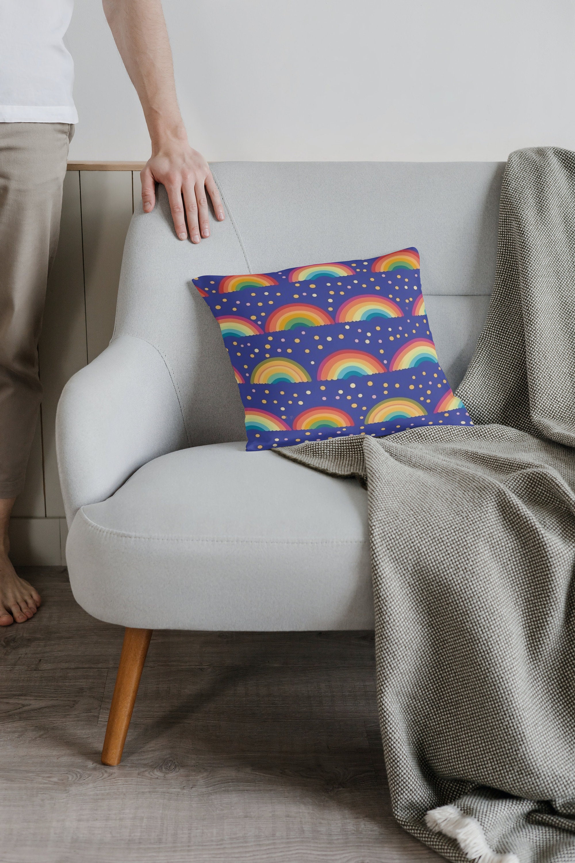 10 Seamless Pride Rainbow Pattern Themed Patterns Digital - Etsy