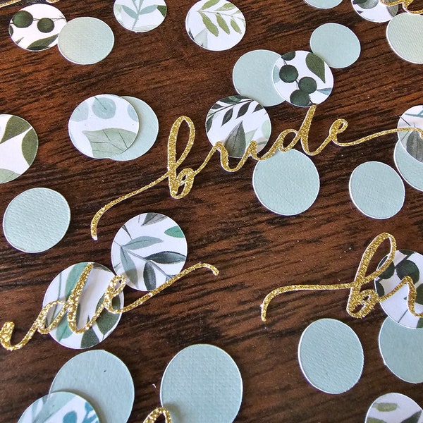 Bridal Shower Confetti - Etsy