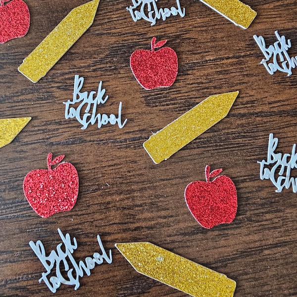Back to School Confetti - Etsy