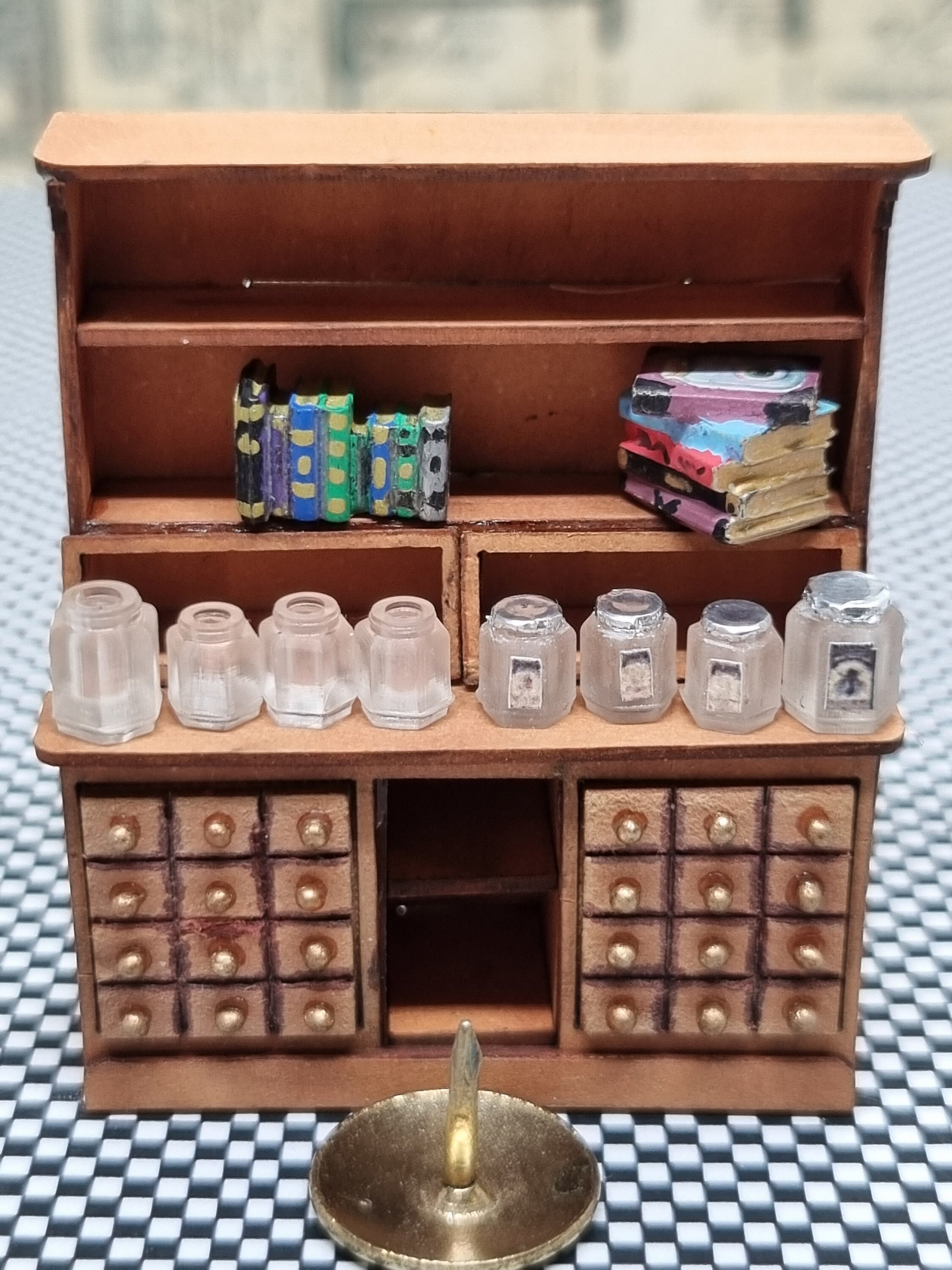 Miniature 1/48th, Clear Translucent Pack of 4 Hexagonal Storage ...