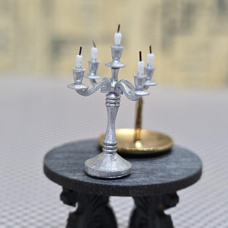 Miniature Candelabra - Etsy