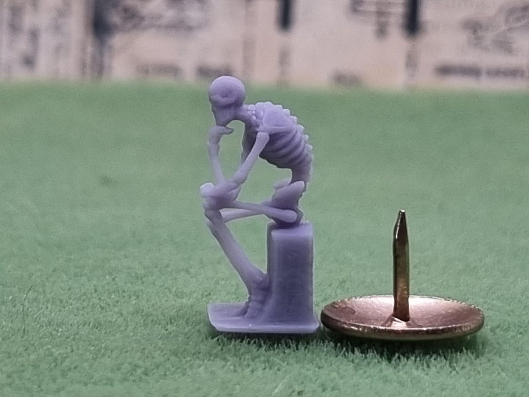 1/48th Miniature and Multiple Scales 20mm Undecorated 'thinking ...