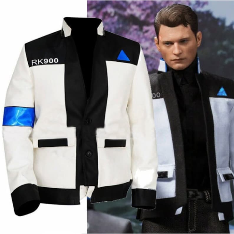 Inspired by Detroit Become Human Connor RK900 Jacket Cosplay - Etsy