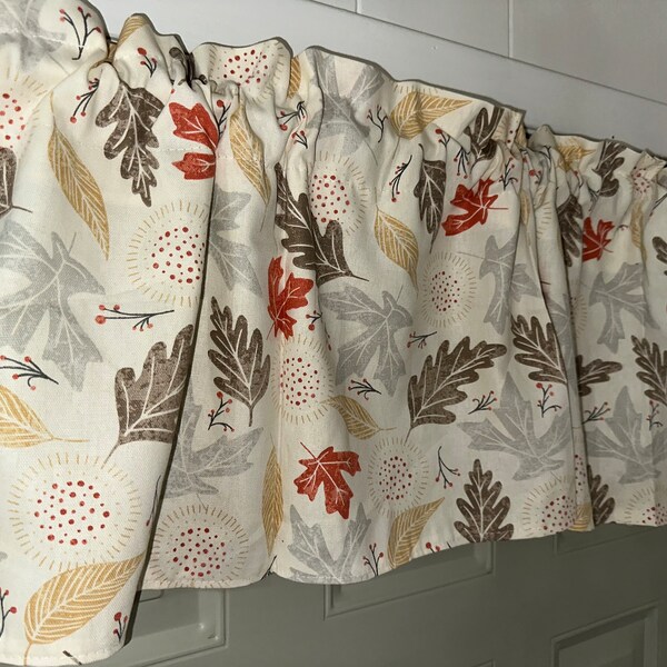 Orange Valance - Etsy