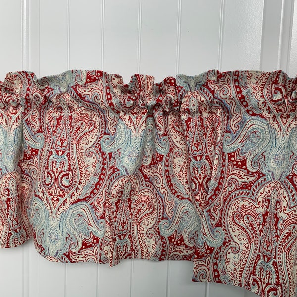 Blue Valances - Etsy
