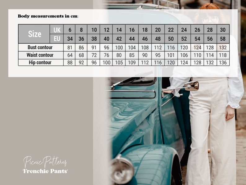 Wide Leg Linen Pants Sewing Pattern, High Waist Trousers (PDF Pattern ...