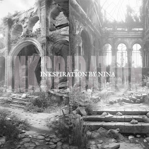 Abandoned Ruins | 20 Coloring Pages A4 Size | Premium Printable Adult ...