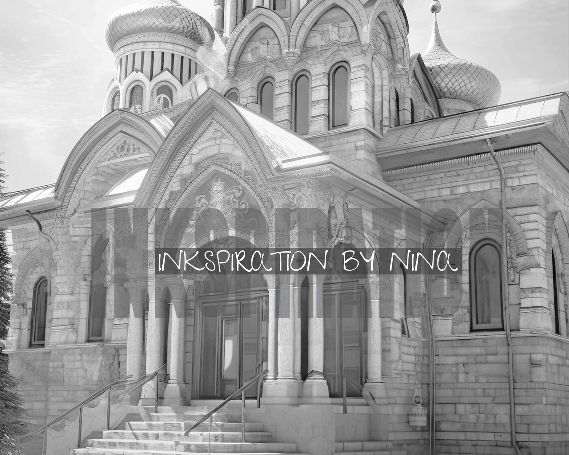 Orthodox Church Coloring Pages, 16 Premium Coloring Sheets, Adult ...