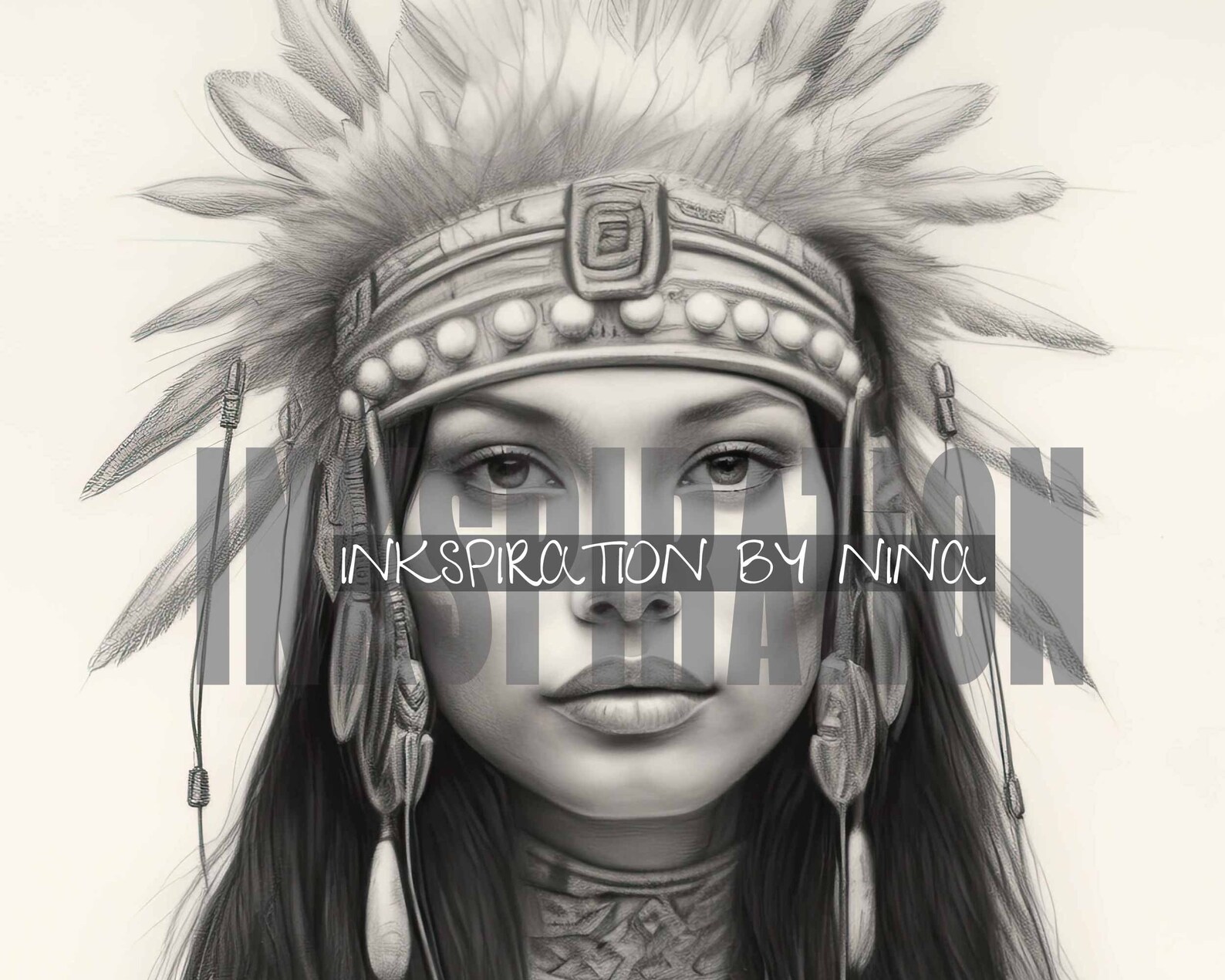 Native American Woman Coloring Pages, 16 Premium Coloring Sheets, Adult ...