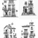 Spanish House Architecture Coloring Pages 24 Premium Coloring - Etsy