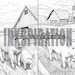 Farmland Pig Coloring Book, 21 Greyscale Adult & Kids Farm Animal ...