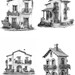 Spanish House Architecture Coloring Pages 24 Premium Coloring - Etsy