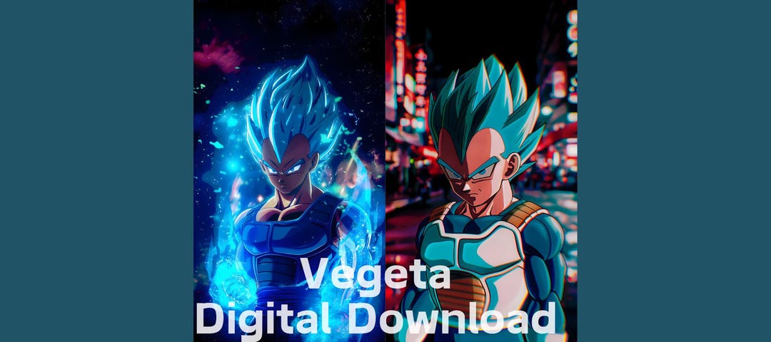Vegeta Redefined *INSTANT DOWNLOAD* - Etsy