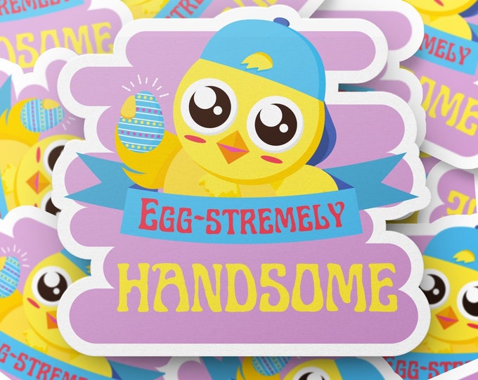 Happy Easter Sticker Easter Bunny Sticker, Easter Bujo Sticker ...