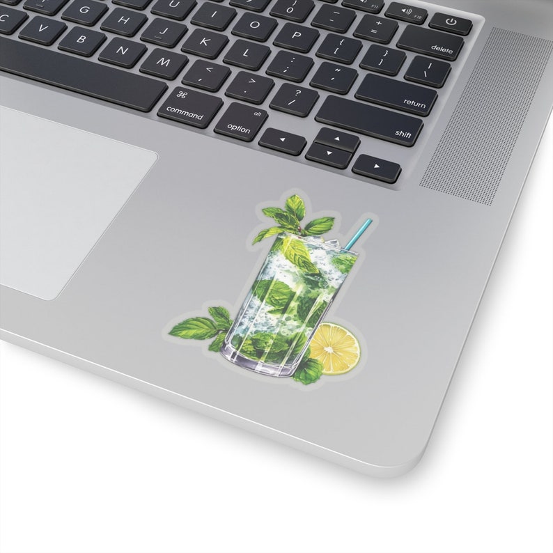 Watercolor Mojito Cocktail Sticker, Drink Sticker, Cocktail Sticker ...