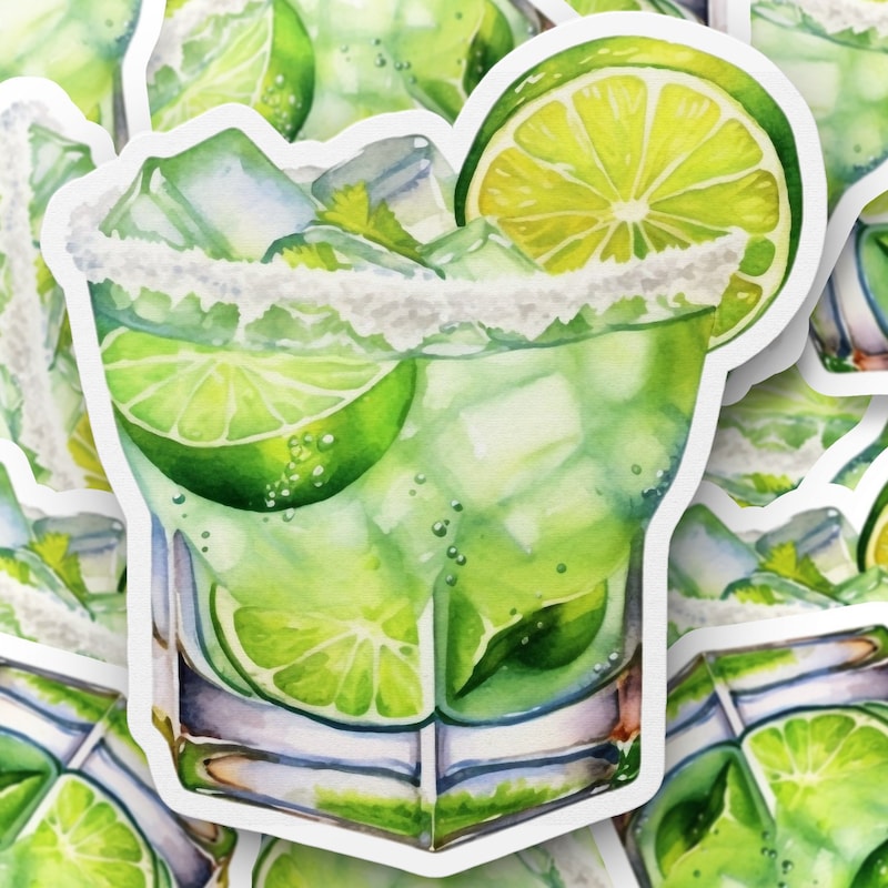 Cocktail Decal - Etsy