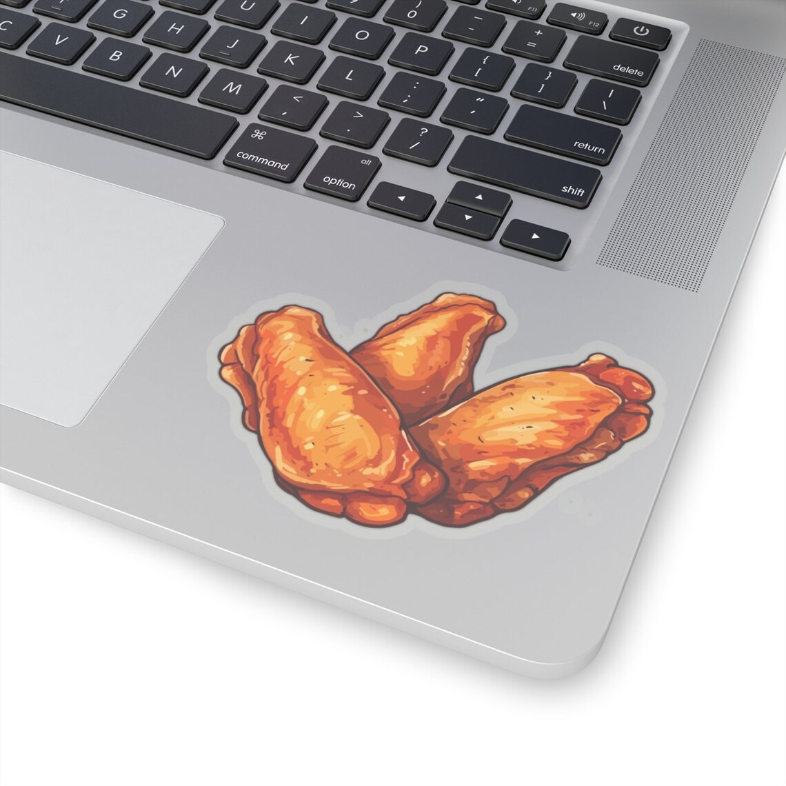 Chicken Wing Sticker - Fun and Whimsical Decal for Lovers of Fried ...