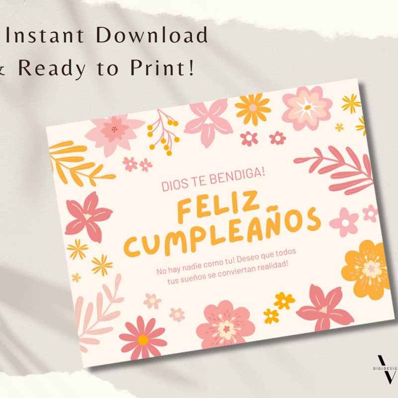 Spanish Birthday Cards - Etsy
