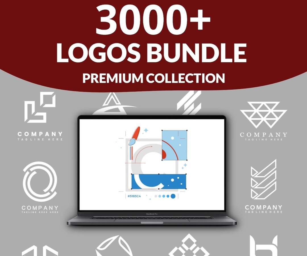 3000+ Logos Bundle Designs | Premium Collection - Etsy