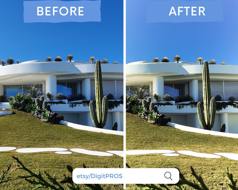 70 Dramatic Exterior Photoshop Actions (instant Download) - Etsy