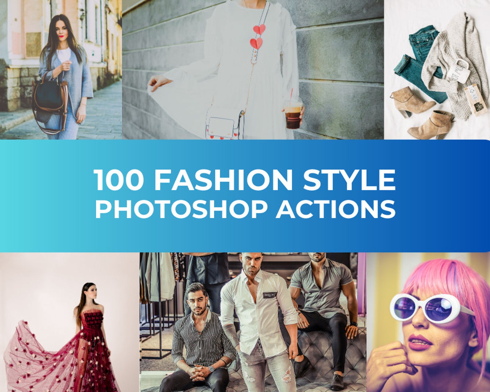100 Fashion Style Photoshop Actions for Graphic Designers | Adobe ...