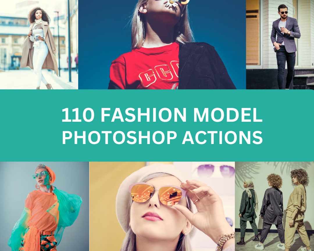 110 Fashion Model Photoshop Actions for Graphic Designers | Adobe ...