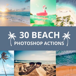 30 Beach Photoshop Actions for Graphic Designers| Adobe Photoshop ...