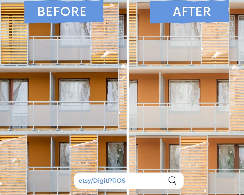 70 Dramatic Exterior Photoshop Actions (instant Download) - Etsy