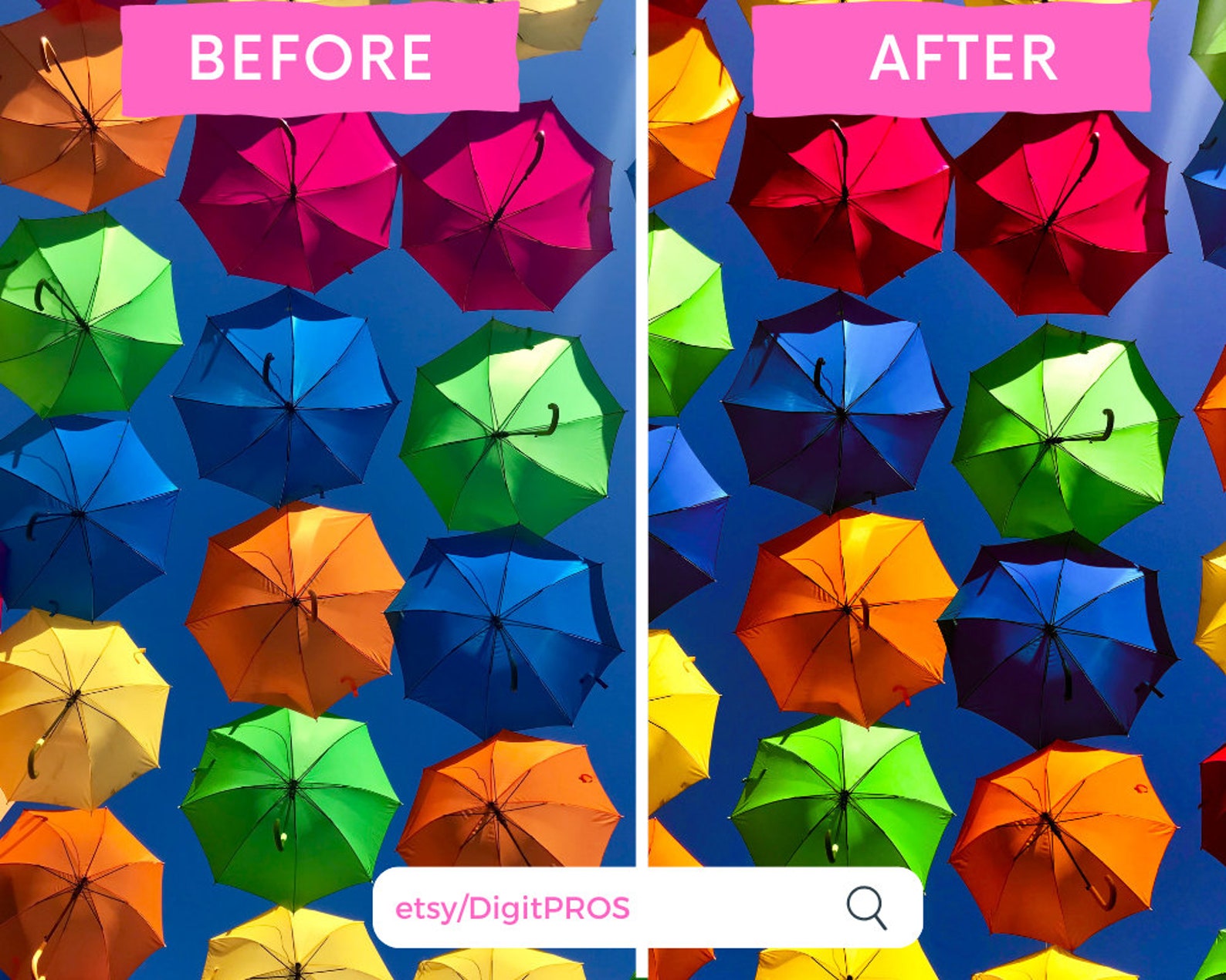 100 Color Mix Photoshop Actions for Graphic Designers Adobe - Etsy