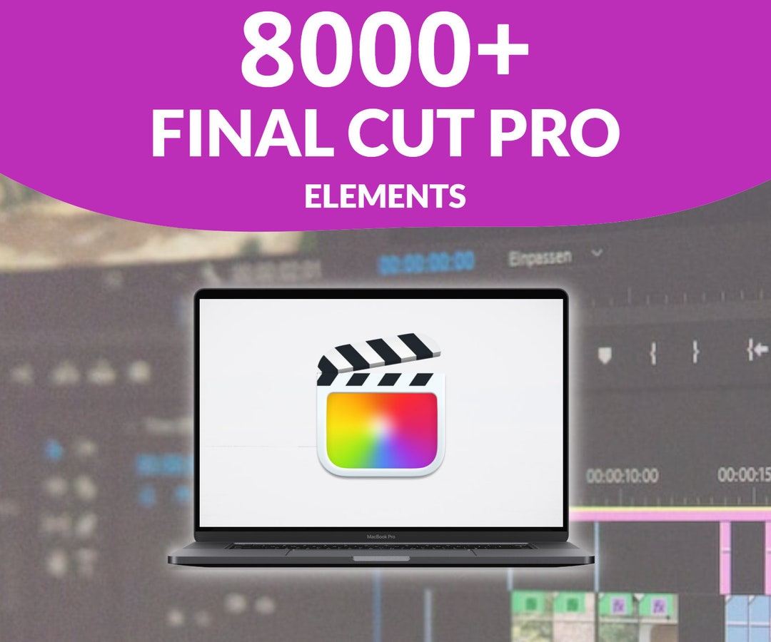 Final Cut Pro Elements MEGA Package: 8000+ Transitions, Titles, Effects ...