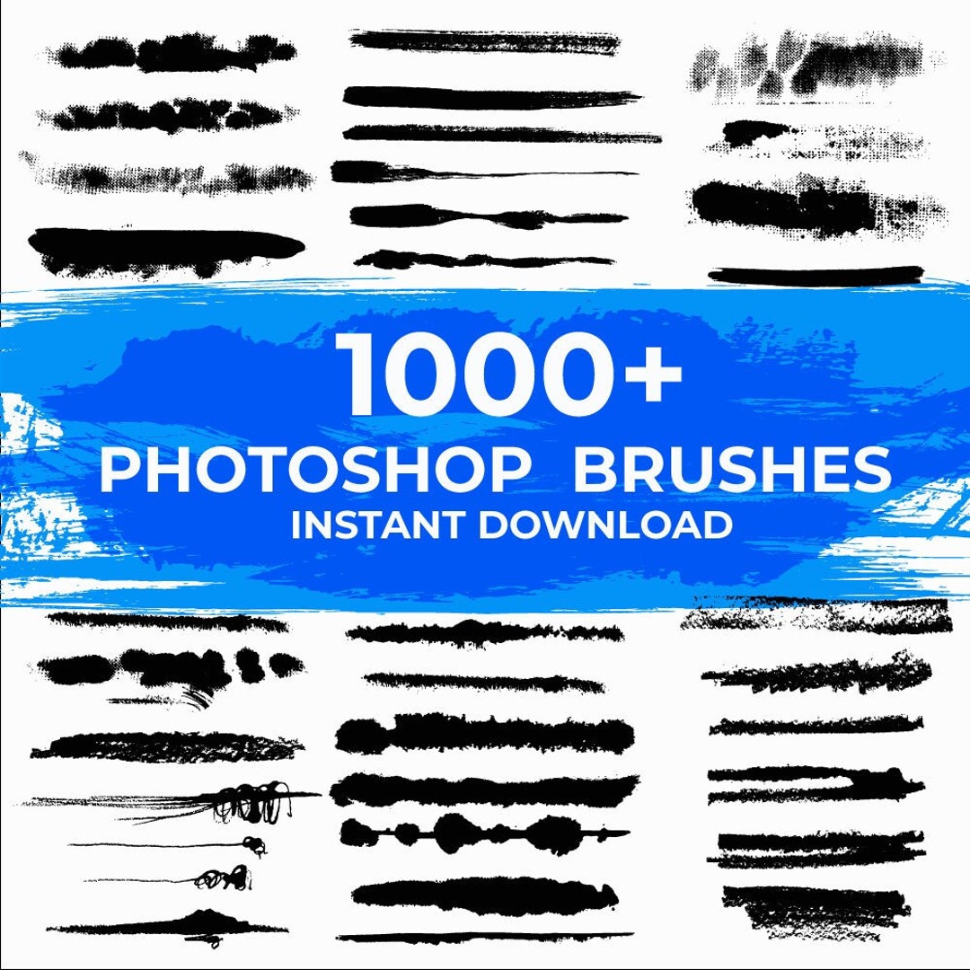 1000+ Photoshop Brushes for Graphic Designers | Adobe Photoshop PREMIUM ...